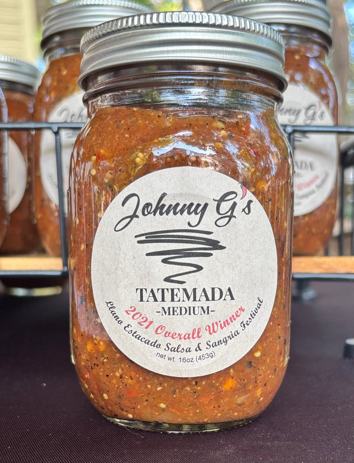 Salsa Tatemada- Medium – Johnny G's Salsa Co.